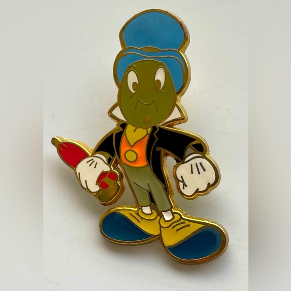 Disney | Accessories | Disney Jiminy Cricket Surprised With Red ...